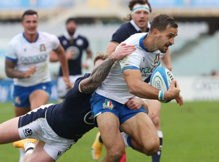 Italy v Scotland, Autumn Nations Cup Rugby match, Florence, Italy - 14 ...