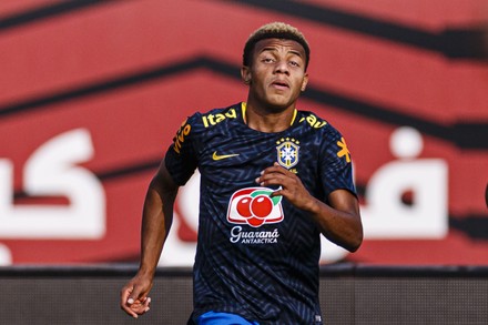 David Neres Brazil Warming During Match Editorial Stock Photo - Stock ...