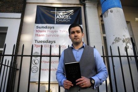 Pastor Regan King Poses His Bible Editorial Stock Photo - Stock Image ...