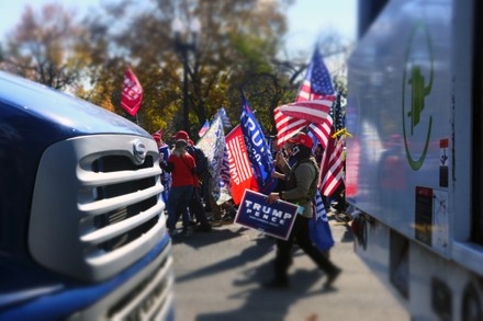 Million Maga March, Washington DC, USA - 14 Nov 2020 Stock Pictures ...