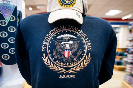 Post-election merchandise for sale at White House Gifts shop in ...