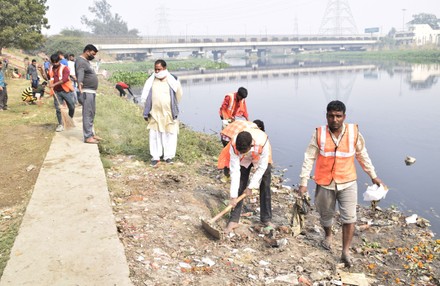 Ghaziabad Municipal Corporation Initiate Cleaning Drive Editorial Stock ...