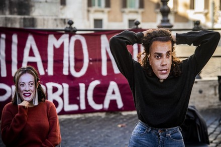 Flash-Mob of middle school students on the occasion of the ...