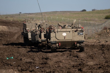 Israeli Armored Personnel Carriers Apcs Seen Editorial Stock Photo ...