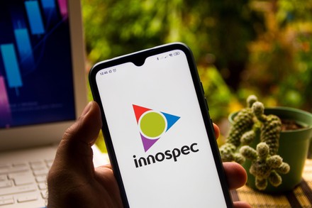 This Photo Illustration Innospec Logo Seen Editorial Stock Photo ...