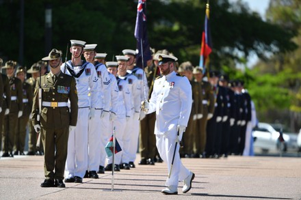 Honor Guard Defence Headquarters Canberra Australia Editorial Stock ...