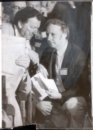 Arthur Scargill Trade Unions 1983 Arthur Editorial Stock Photo - Stock ...
