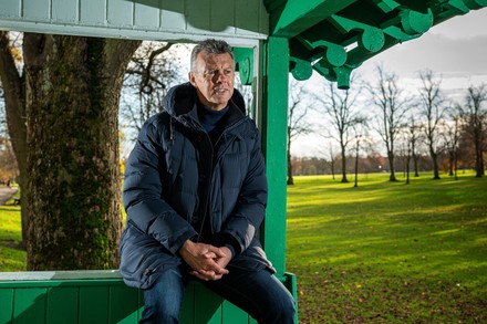 David Oleary Talks Craig Hope Editorial Stock Photo - Stock Image ...