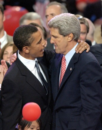 Boston Ma Barack Obama Senator John Editorial Stock Photo - Stock Image ...