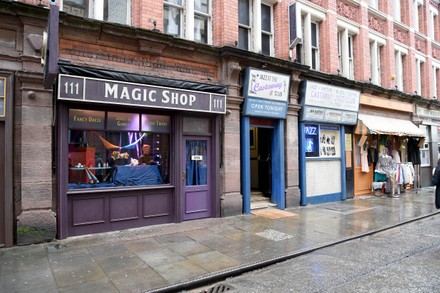 Exclusive Manchester City Centre Transformed Into Editorial Stock Photo ...