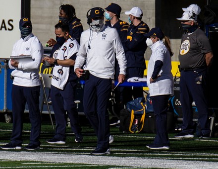 NCAA Football Cal vs Stanford, Berkeley, USA - 27 Nov 2020 Stock ...