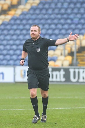 Referee Lee Swabey During Game Editorial Stock Photo - Stock Image ...