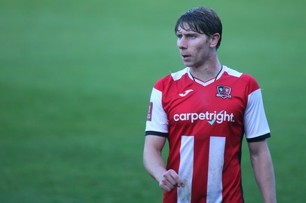 Alex Hartridge Exeter City During Gillingham Editorial Stock Photo ...
