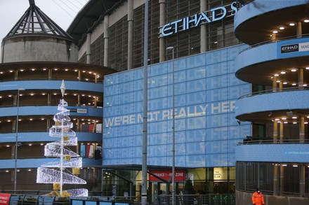 General View Outside Etihad Stadium During Editorial Stock Photo ...