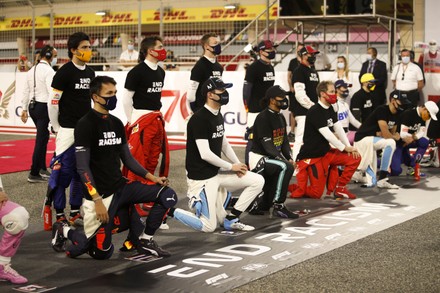 Formula One Drivers Wear Face Protective Editorial Stock Photo - Stock ...