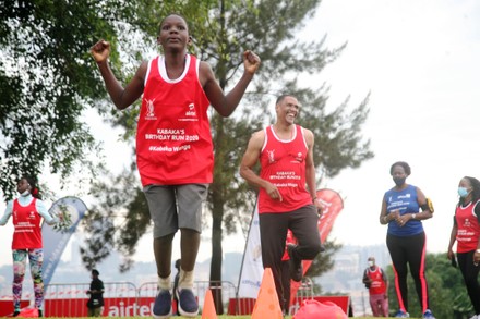 Runners Participate 2020 Kabaka Birthday Run Editorial Stock Photo ...