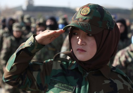 Female Soldier Takes Part Her Graduation Editorial Stock Photo - Stock ...