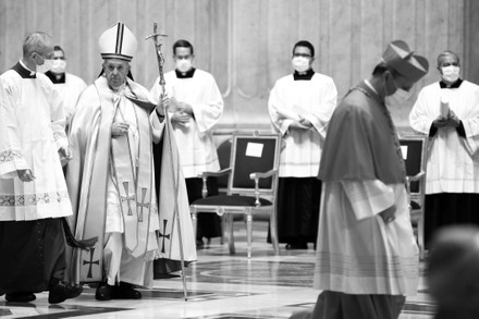 Pope Francis During Ordinary Public Concistory Editorial Stock Photo ...
