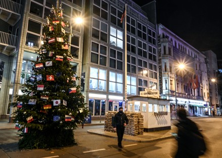 __COUNT__ Christmas tree at Checkpoint Charlie in Berlin, Germany - 30 ...