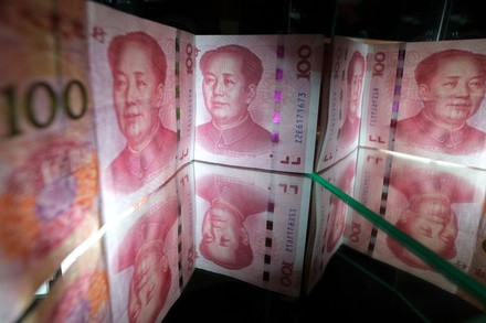 250 Chinese banknotes Stock Pictures, Editorial Images and Stock Photos ...