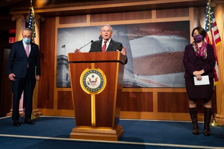 Democratic Senator Press Conference in Washington, US - 01 Dec 2020 ...