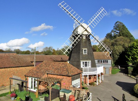 Grade Ii Listed Windmill That Has Editorial Stock Photo - Stock Image ...