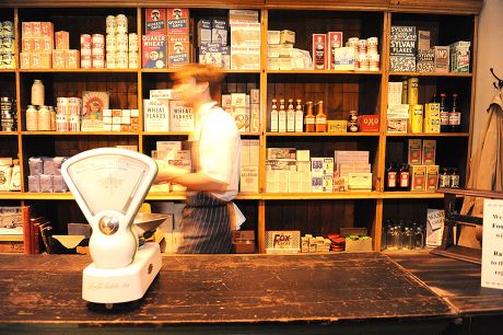 Reconstruction Wartime Shop Editorial Stock Photo - Stock Image ...