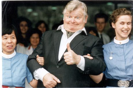 Comedian Benny Hill Leaves Brompton Hospital Editorial Stock Photo ...