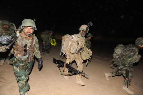 Operation Moshtarak, Helmand Province, Afghanistan - 13 Feb 2010 Stock ...