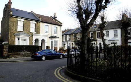 Real life Albert Square, Fassett Square, Hackney, London, Britain - Feb ...