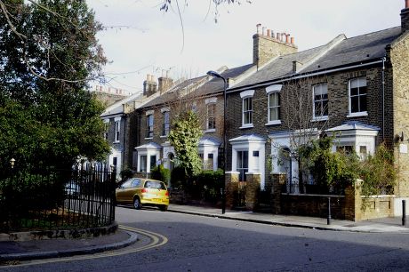Real life Albert Square, Fassett Square, Hackney, London, Britain - Feb ...