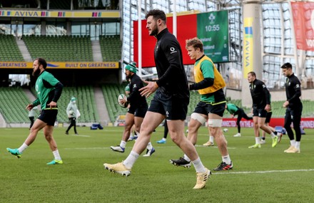 Ireland Rugby Captain's Run, Aviva Stadium, Dublin - 04 Dec 2020 Stock ...