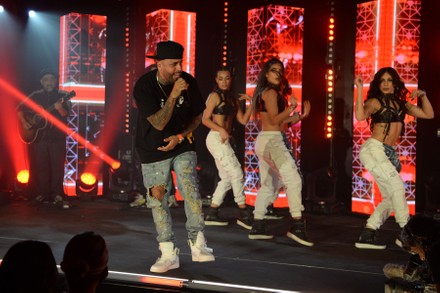 Nicky Jam Performs During His Live Editorial Stock Photo - Stock Image ...