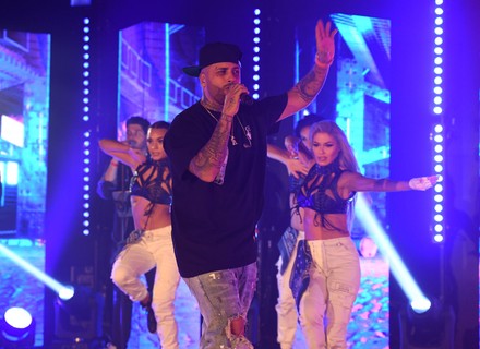 Nicky Jam Performs During His Live Editorial Stock Photo - Stock Image ...