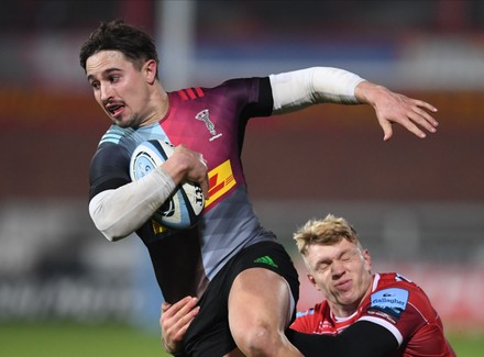 Jacob Morris Gloucester Kicks Conversion Kingsholm Editorial Stock ...