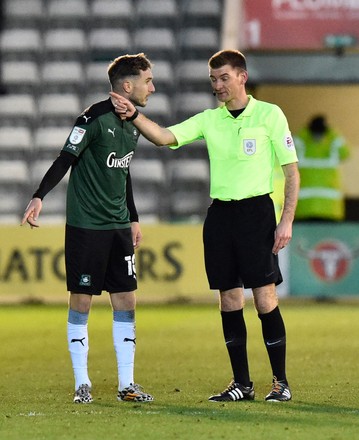 Referee Sends Off Danny Mayor 10 Editorial Stock Photo - Stock Image ...