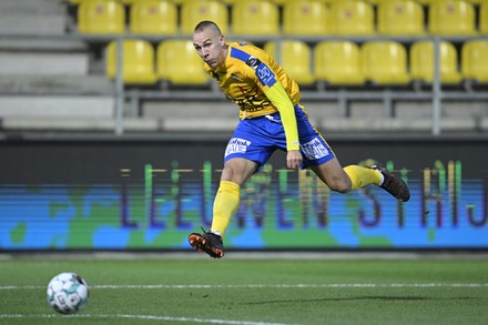 Waaslandbeverens Michael Frey Pictured Action During Editorial Stock ...