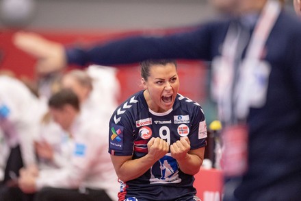 Nora Moerk Norway Celebrates During Ehf Editorial Stock Photo - Stock ...