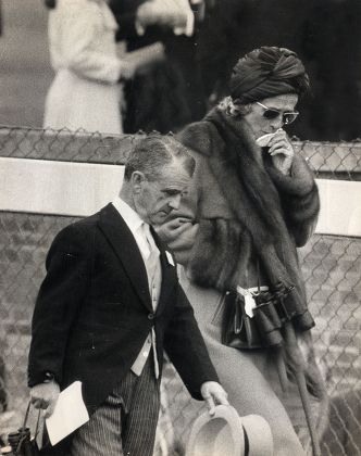 Lady Beaverbrook Weeps Beside Sir Gordon Editorial Stock Photo - Stock ...
