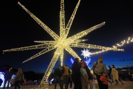 imágenes de Christmas lighting in Bogota, Colombia - 06 Dec 2020 ...