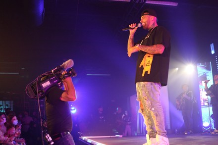 Nicky Jam Performs During His Live Editorial Stock Photo - Stock Image ...