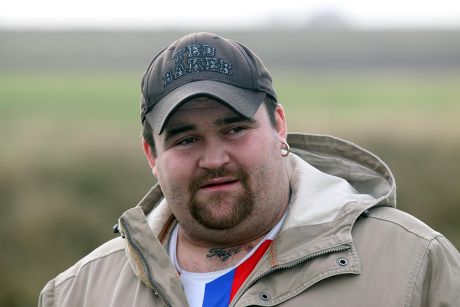 __COUNT__ Lottery winner, Michael Carroll outside his derelict home ...