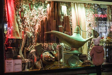 'Fantastic Fiction' window display, York, UK - 06 Dec 2020 Stock ...