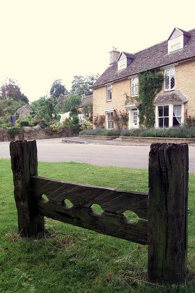 General View Village Glympton Oxfordshire Editorial Stock Photo - Stock ...