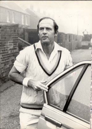 Cricketer Geoff Boycott Leaving Home Fitzwilliam Editorial Stock Photo ...