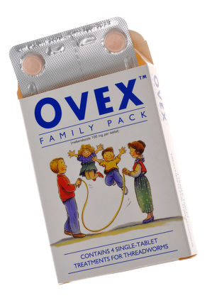 Ovex Tablets Mebendazole Treat Infection Threadworm Editorial Stock ...