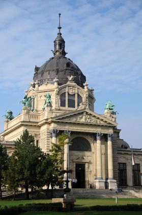 Main Entrance Szechenyi Baths Which Deepest Editorial Stock Photo ...