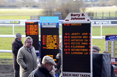 View Bookmakers Odds Boards By Grandstand Editorial Stock Photo - Stock ...