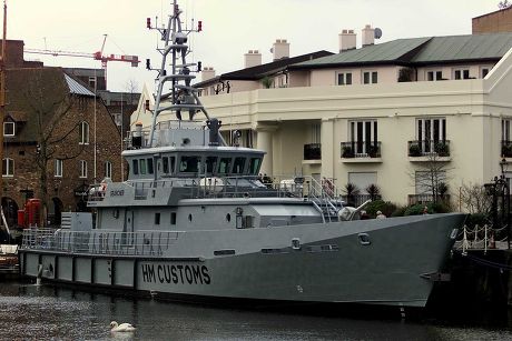 Hm Customs New Cutter Searcher Pictured Editorial Stock Photo - Stock ...