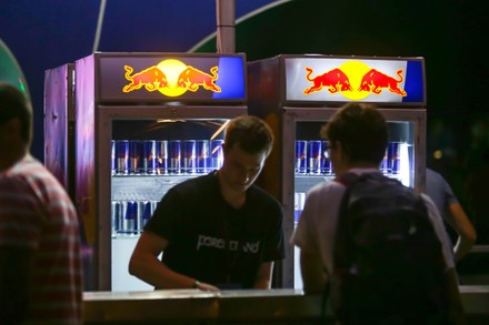 People On Red Bull Bar On Editorial Stock Photo - Stock Image ...